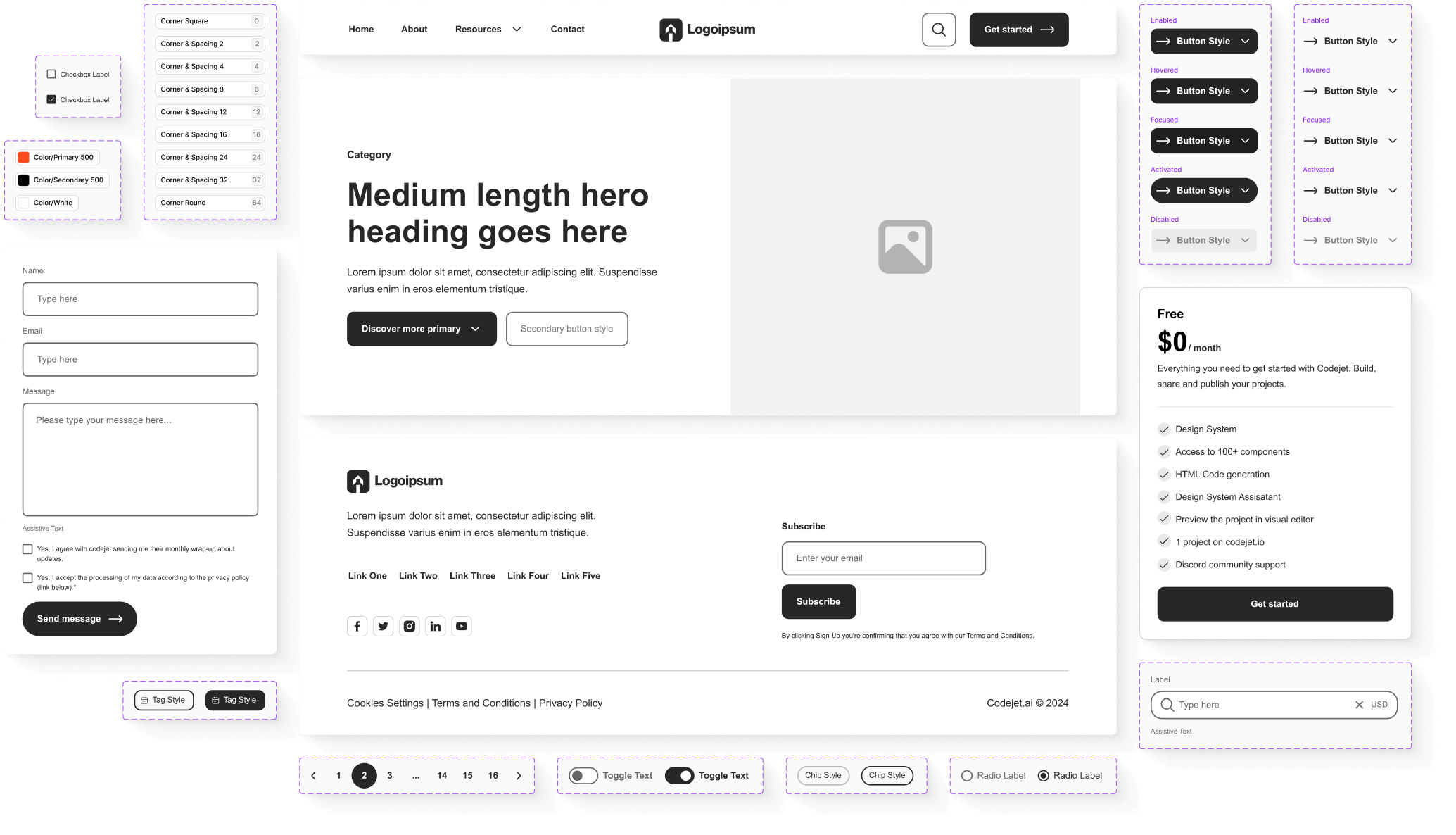 Design System - Codejet